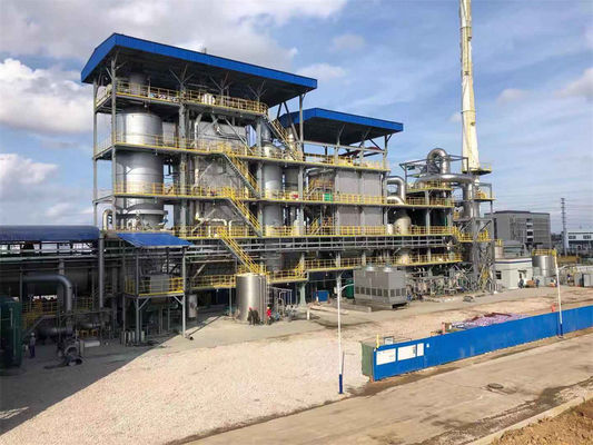 Burning Hazardous Waste Incineration Plant Blackness Of Exhaustion ...